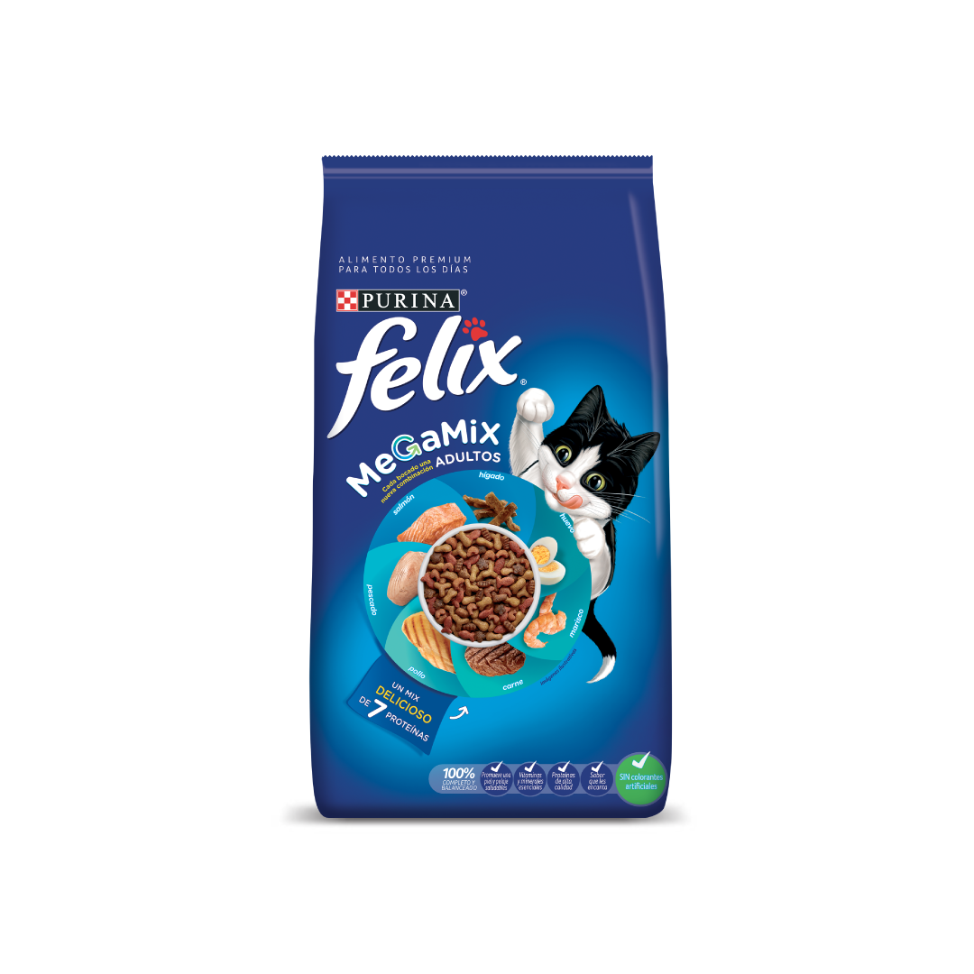 Felix Adultos Megamix – Mi Purina